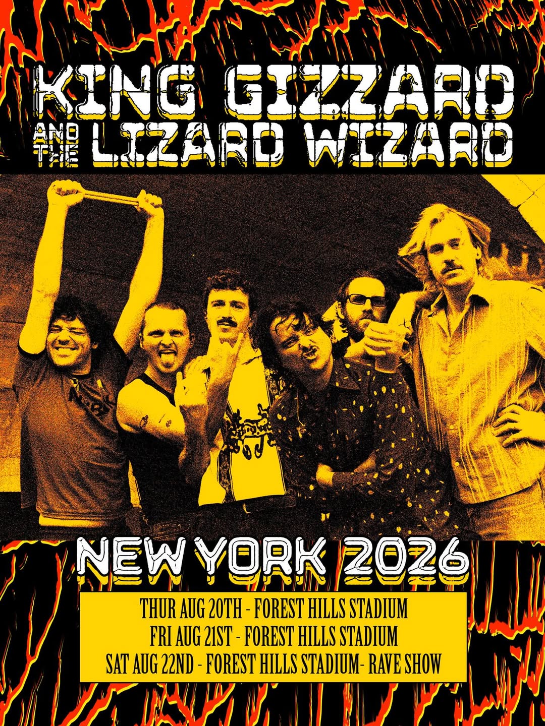 King Gizzard add Angine de Poitrine & more to Field of Vision camping ...