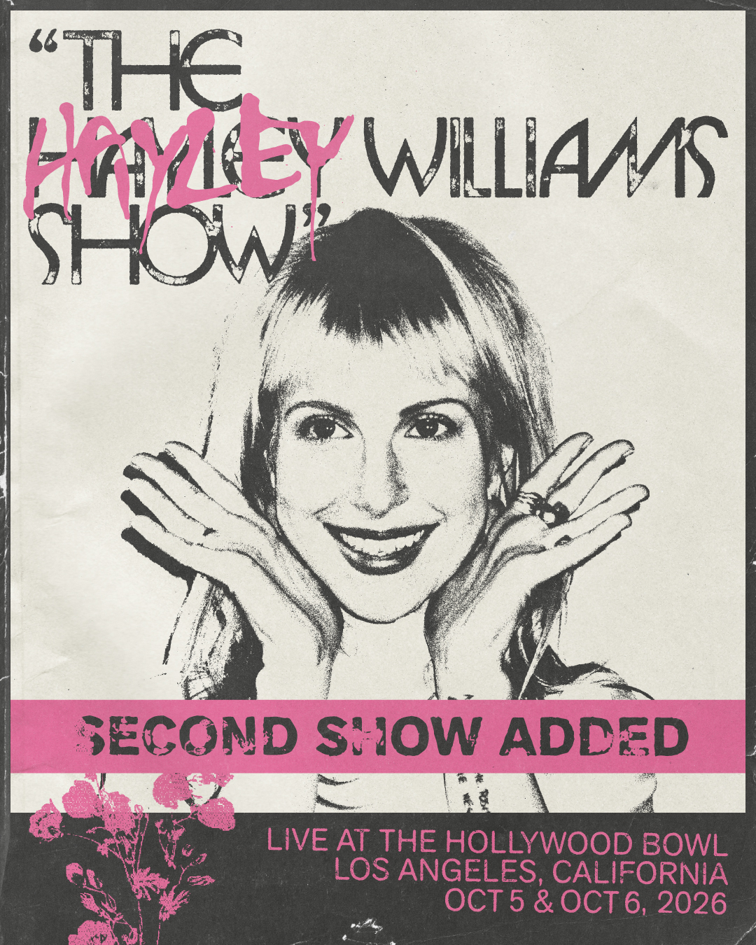 Hayley Williams adds 2nd shows at Hollywood Bowl and Forest Hills Stadium