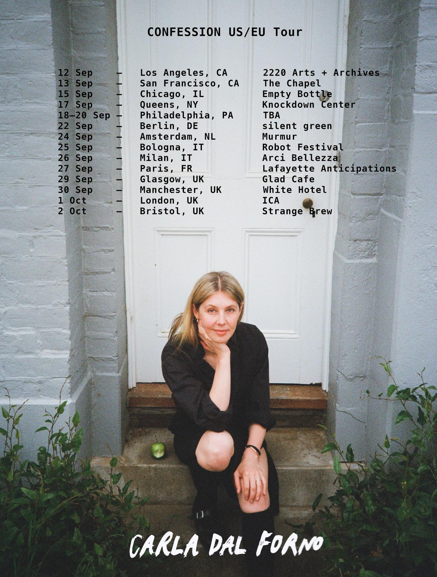 Carla dal Forno announces first US tour in 8 years