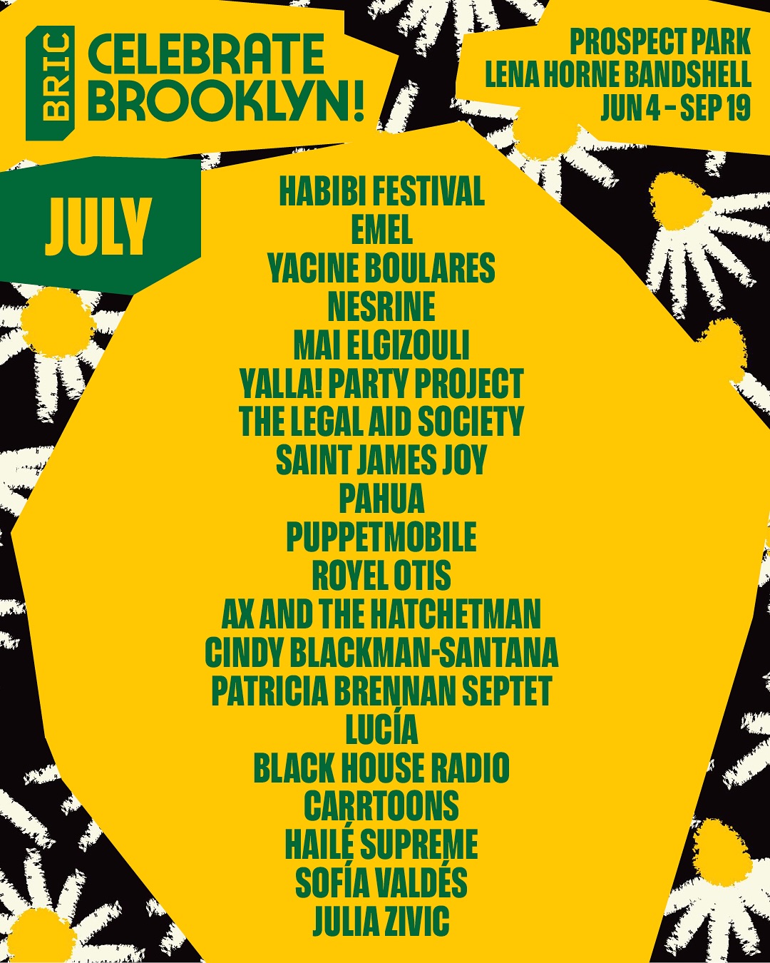 BRIC Celebrate Brooklyn! Festival 2026 schedule for free shows at ...
