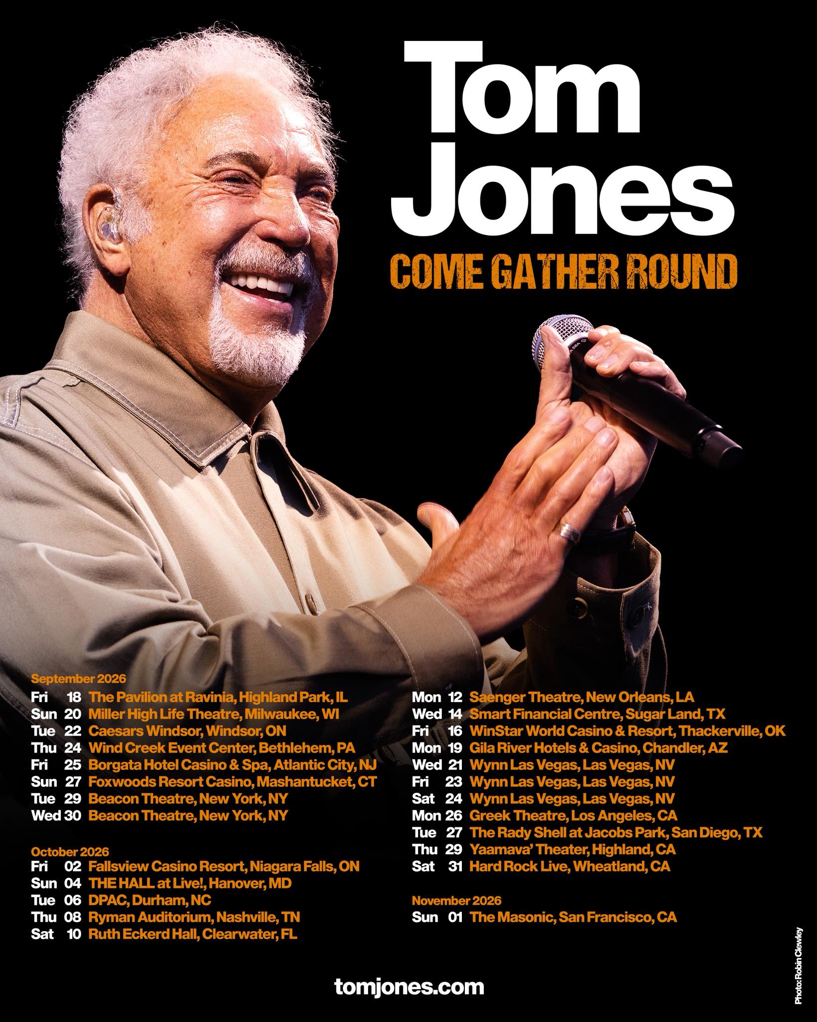 Tour news: Kehlani, Tom Jones, Yoko Ono tribute, Way Dynamic, Boston ...