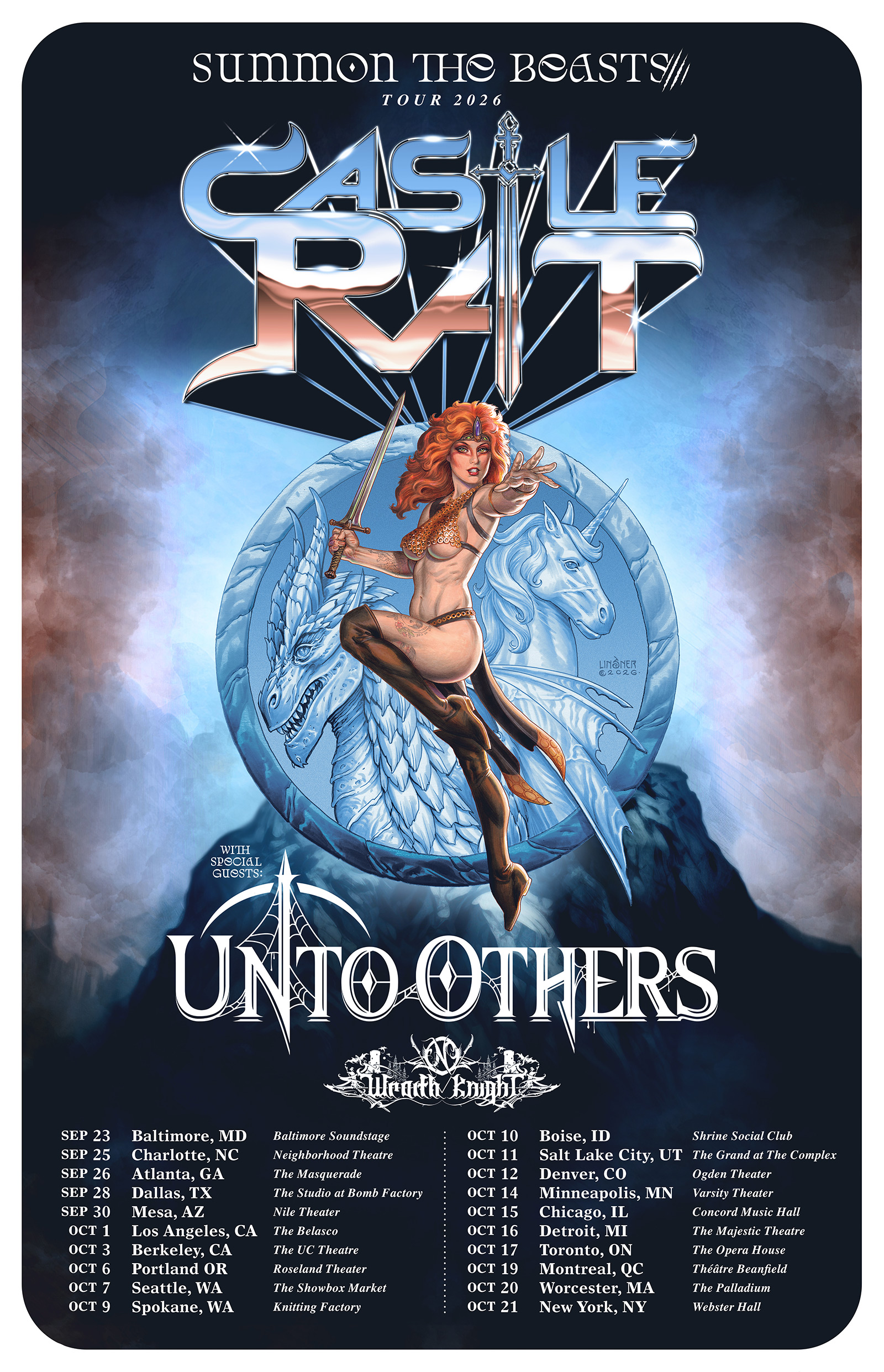 Castle Rat announce fall tour with Unto Others & Wraith Knight