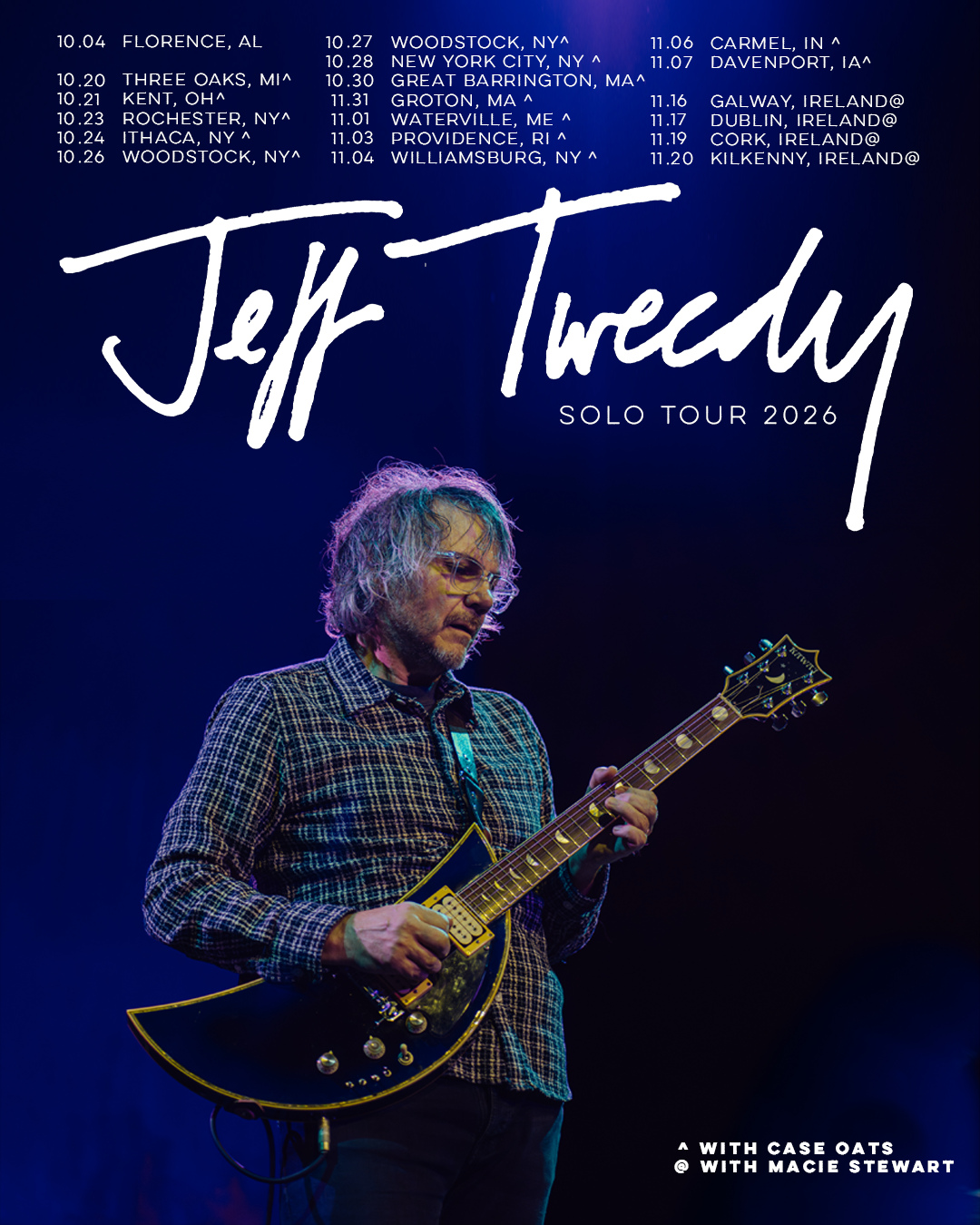 Jeff Tweedy adds more dates to solo tour, including intimate Brooklyn ...